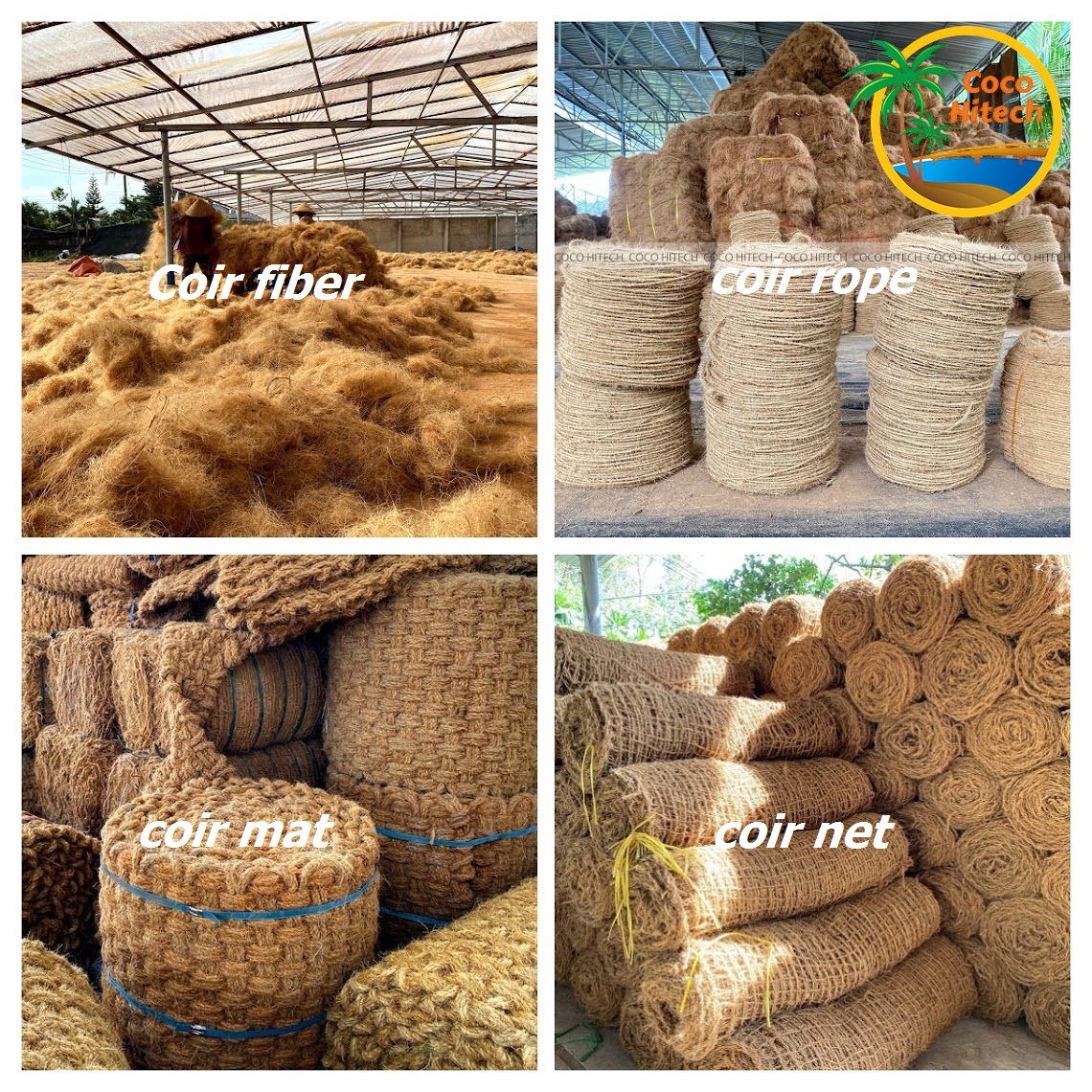 Coco Hitech JSC – Coir mat and other products made from coir fiber ...