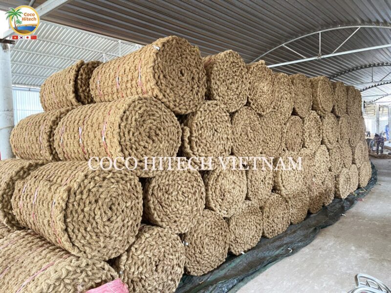 COIR MAT PRODUCTION FOR EXPORT - COCO HITECH VIETNAM - COCO HITECH