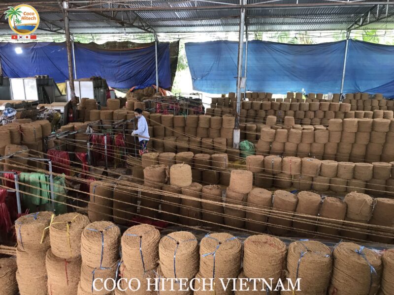 COIR MAT PRODUCTION FOR EXPORT - COCO HITECH VIETNAM - COCO HITECH