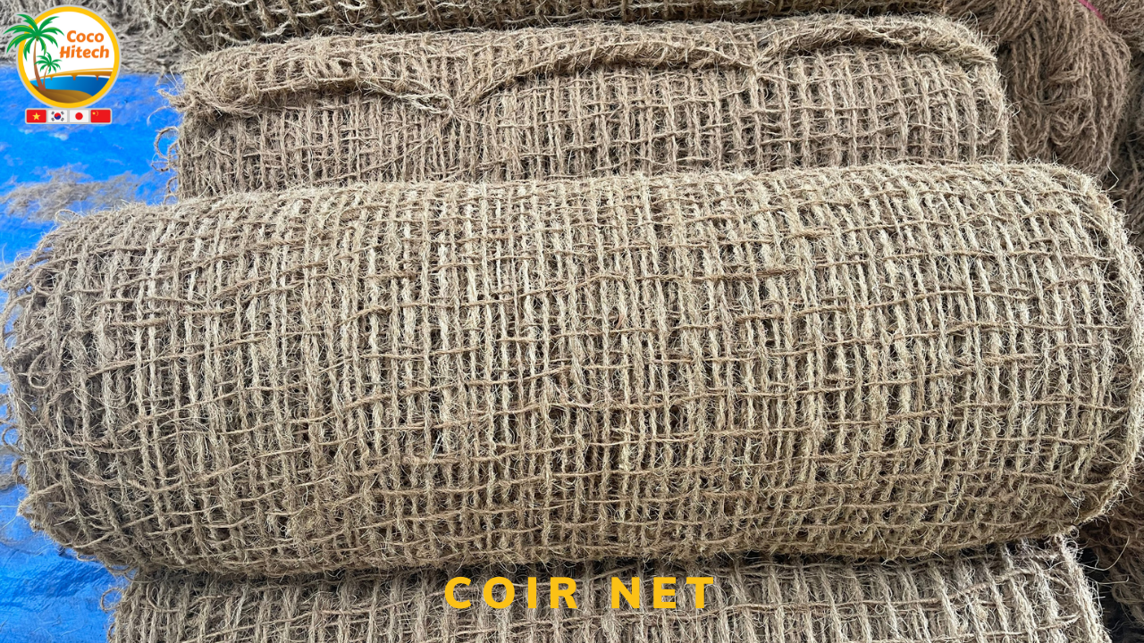 COIR NET ROLLS PRODUCTION - COCO HITECH VIETNAM - COCO HITECH