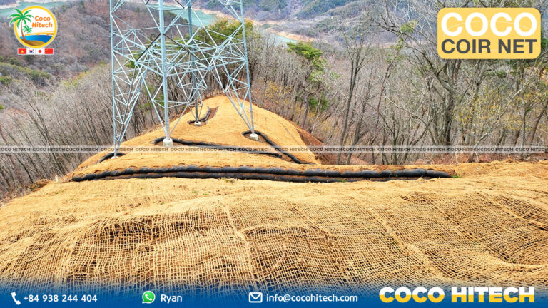 COIR BLANKET COIR NET FOR EROSION CONTROL - COCO HITECH