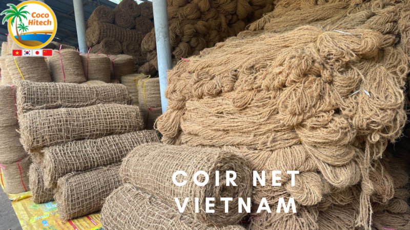 COIR BLANKET COIR NET FOR EROSION CONTROL - COCO HITECH