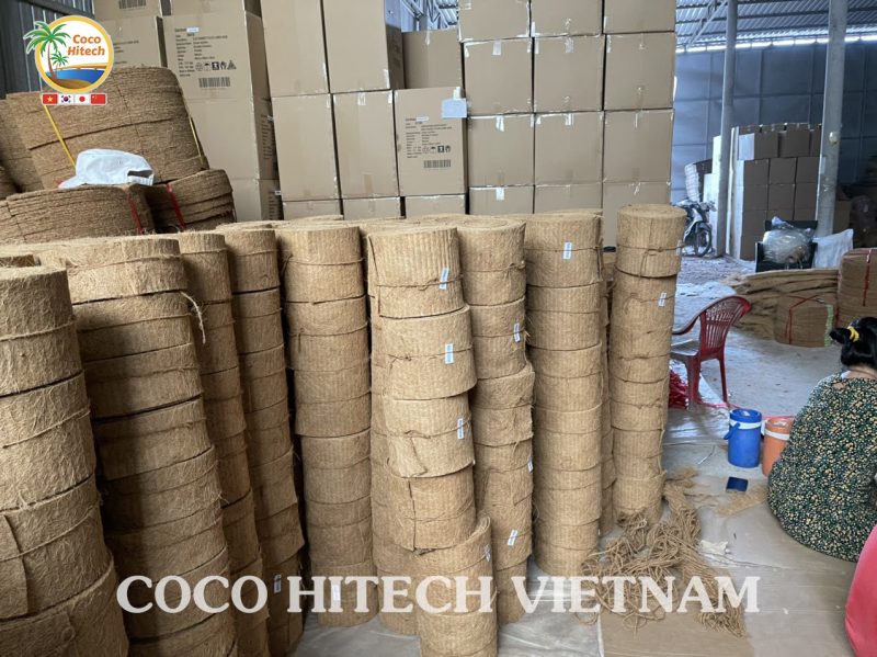 COCO COIR FIBER TREE MAT - COIR MATTING TREE PROTECT - COCO HITECH