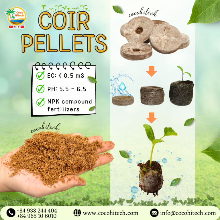 ADVANTAGES OF USING COCO COIR PELLETS - COCO HITECH
