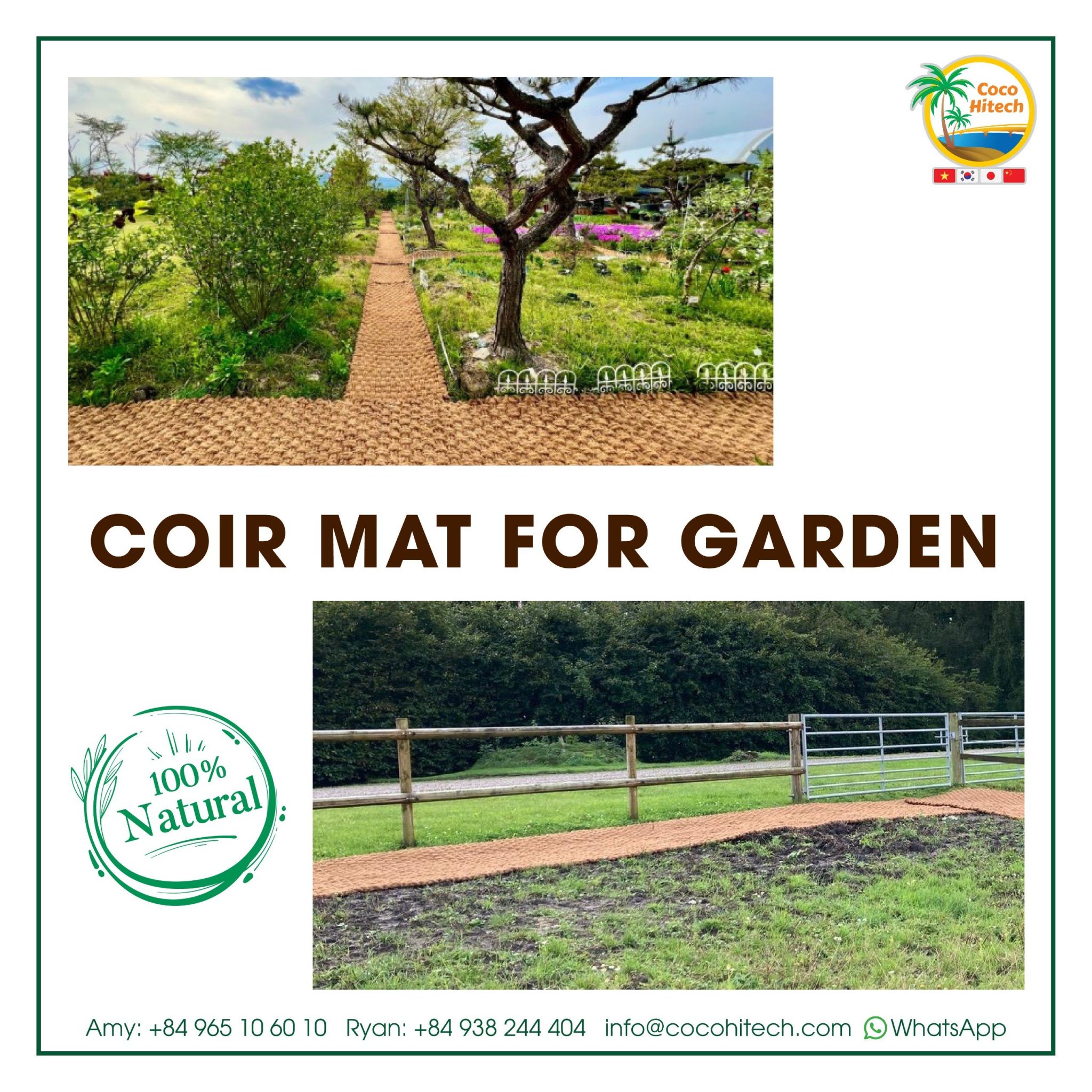 TOP USES OF OUTDOOR COIR MAT IN THE WORLD - COCO HITECH