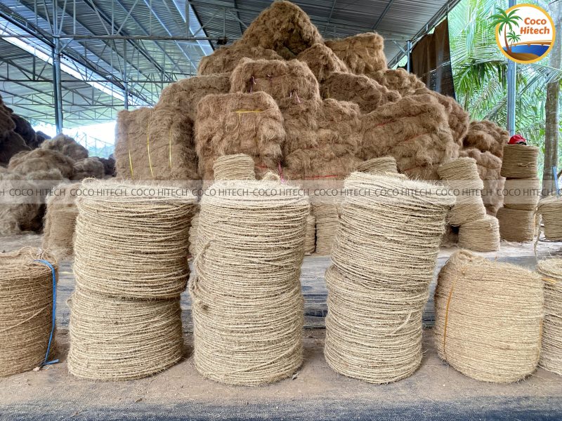 COCONUT FIBER SHADE SAIL PRODUCTION - COCO HITECH