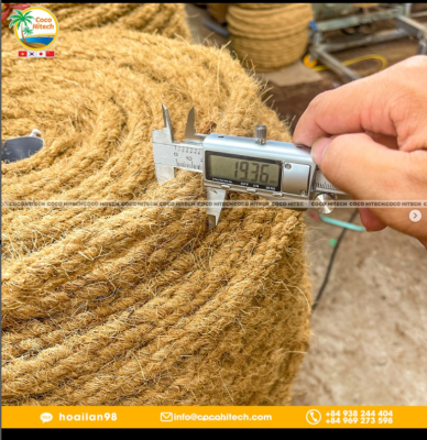 NATURAL GREEN MUSSEL GROWING ROPE - COCO HITECH