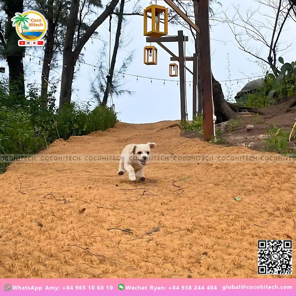 OUTDOOR COIR MAT USED FOR MAKING NATURAL ROAD - COCO HITECH