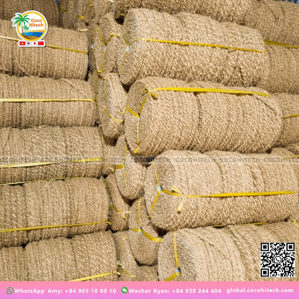 SUPER TWISTED COIR ROPE FOR MARINE FARMING - COCO HITECH