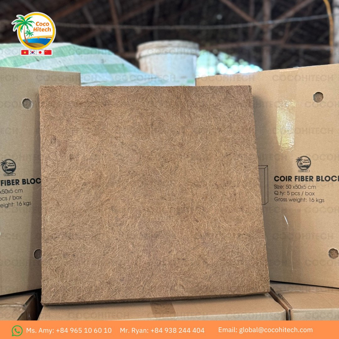 WHY COCONUT FIBER BOARD CAN BE USED FOR INSULATION? - COCO HITECH