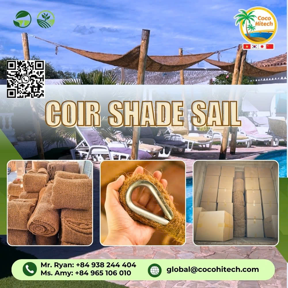 FANTASTIC USES OF COIR SHADE SAIL - COCO HITECH