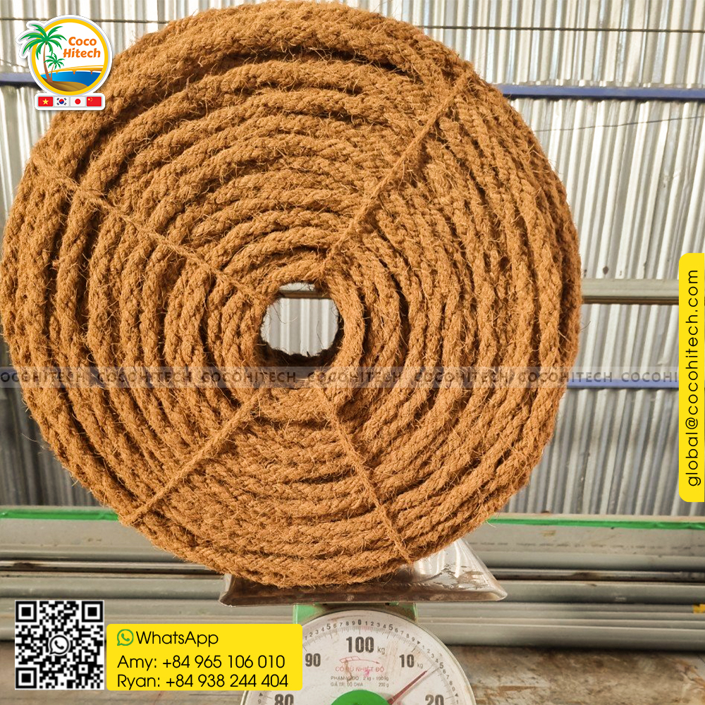 SUPER TWISTED COIR ROPE FOR MARINE FARMING - COCO HITECH