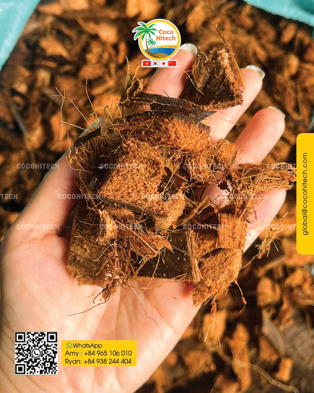 WASHED COCO CHIPS - COCO HITECH