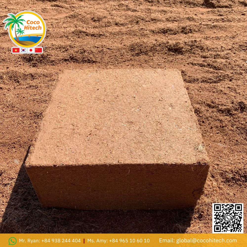 COCO PEAT BLOCK 5 KGS PRODUCTION - COCO HITECH