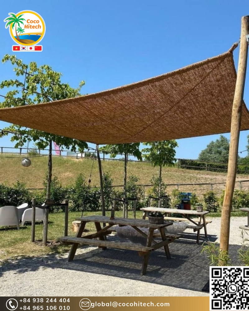 COIR SHADE SAIL SHAPES AND SIZES - COCO HITECH