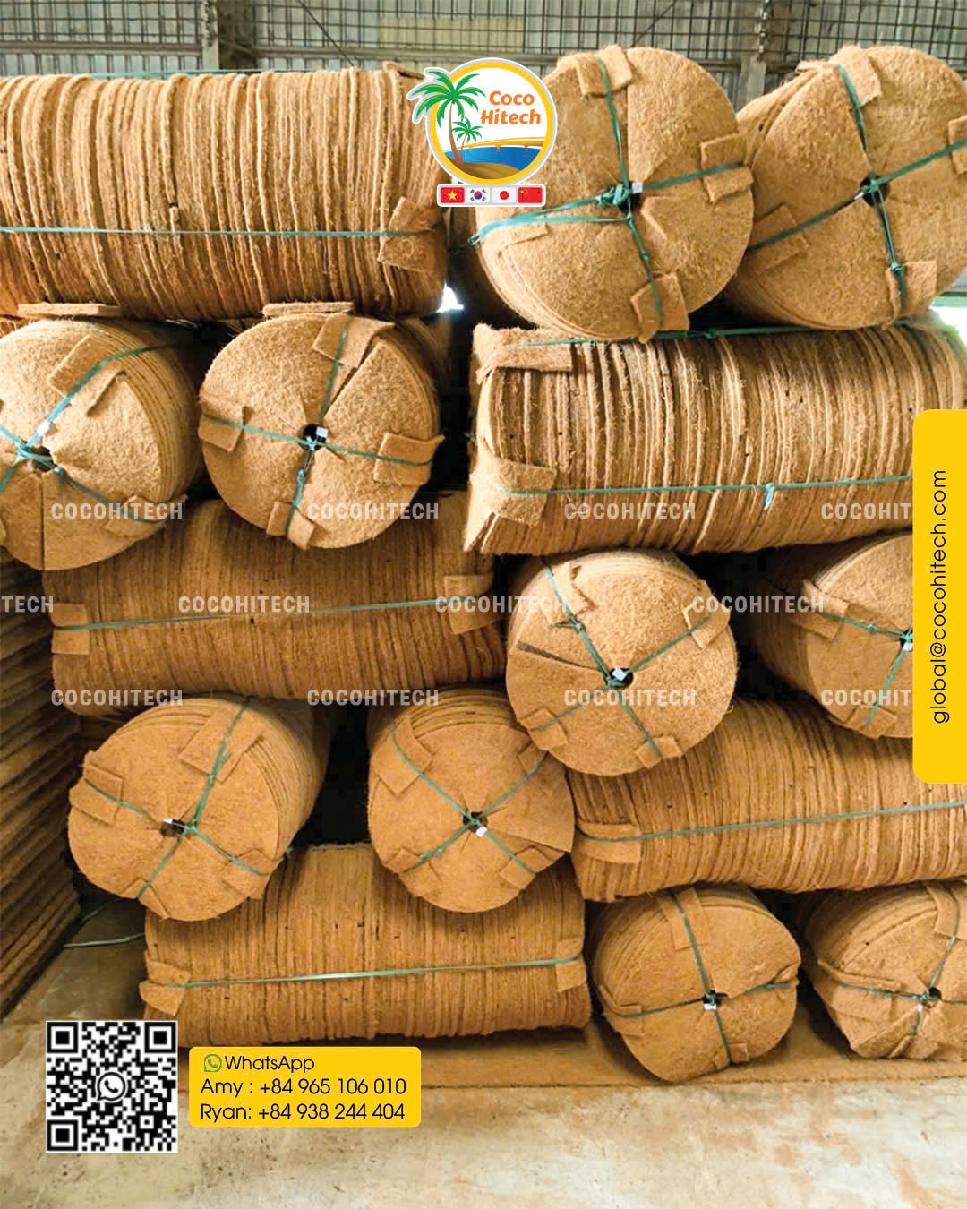 COIR MULCH MAT - COCO HITECH