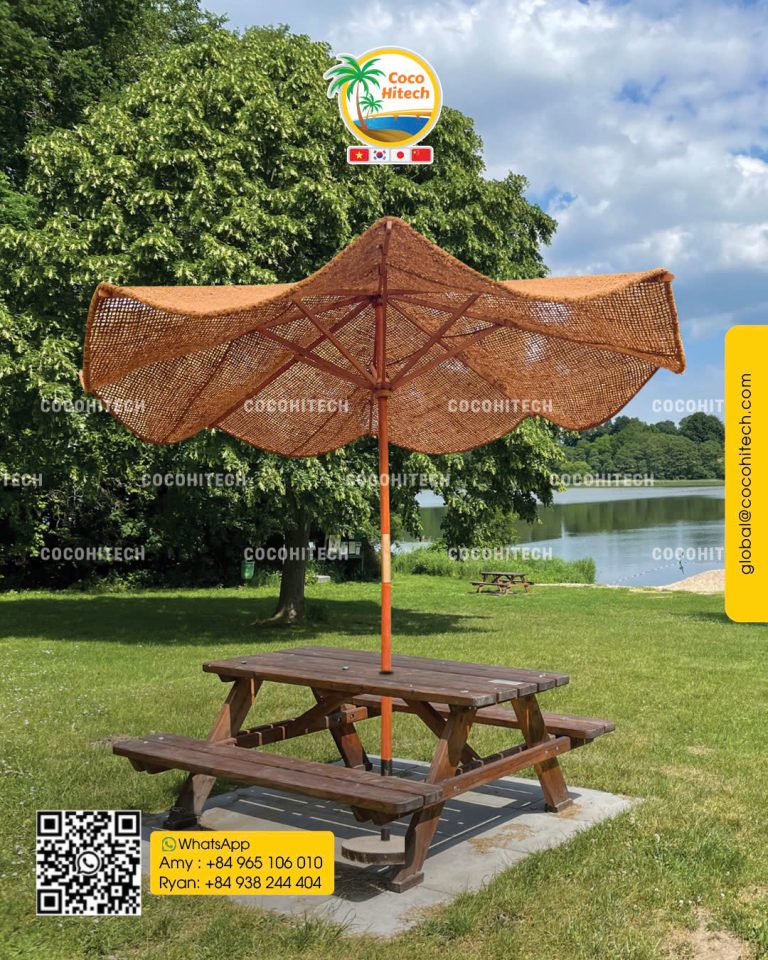 COIR PARASOL AND COIR SHADE SAIL - COCO HITECH
