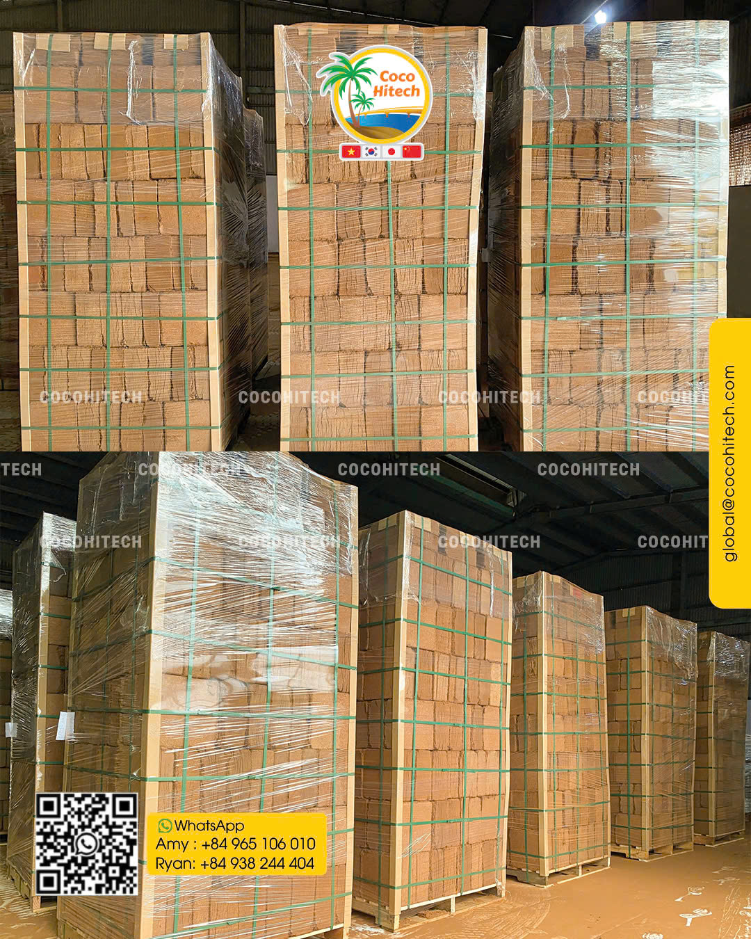 COCO PEAT BLOCK 5 KGS - COCO HITECH