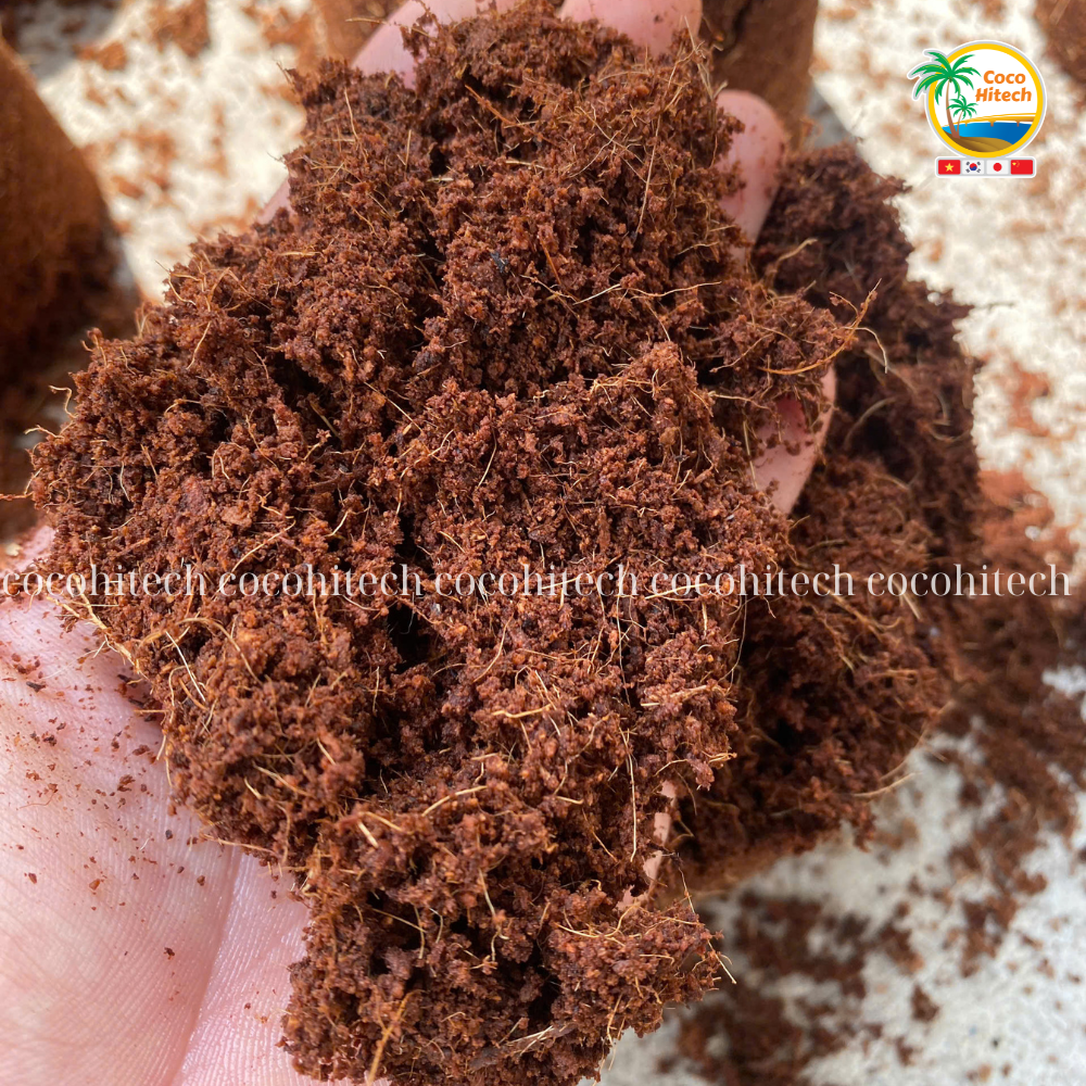 COCO PEAT BLOCK HIGH AND LOW EC FOR GARDENING - COCO HITECH