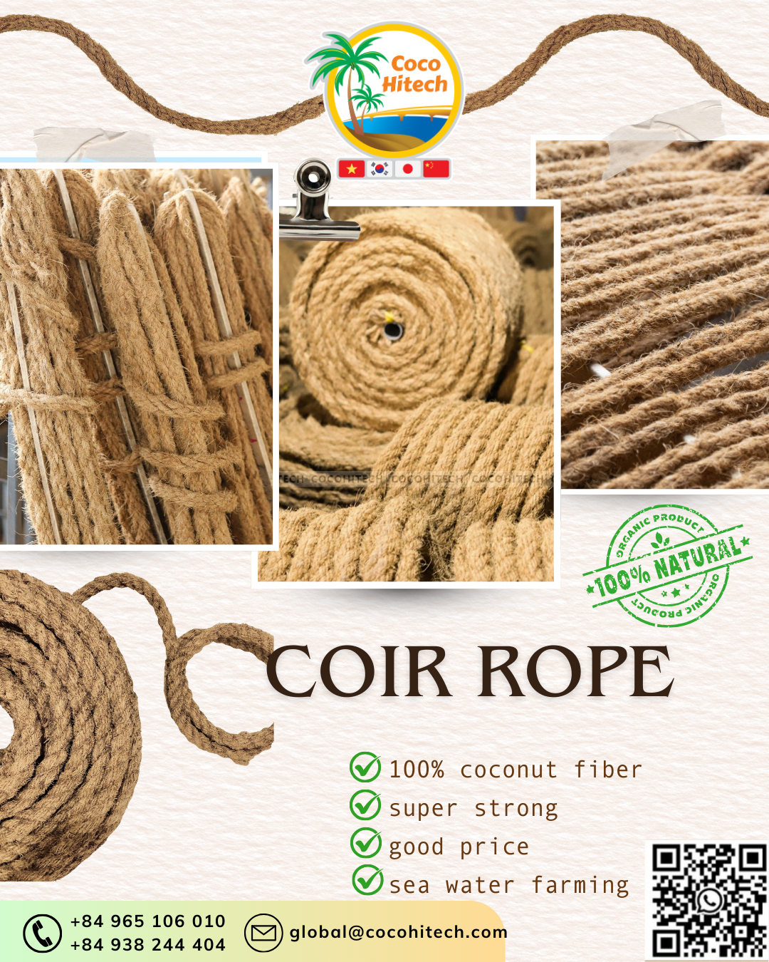 TOP AMAZING USES OF COCONUT COIR ROPE - COCO HITECH