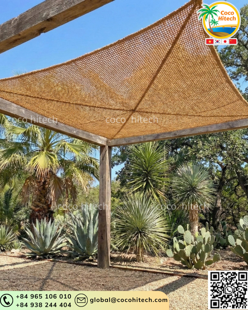 HOW TO CHOOSE HIGH QUALITY COIR FIBER SHADE SAIL? - COCO HITECH